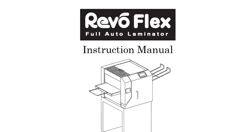 Revo-Flex User Manual | Lami Corporation